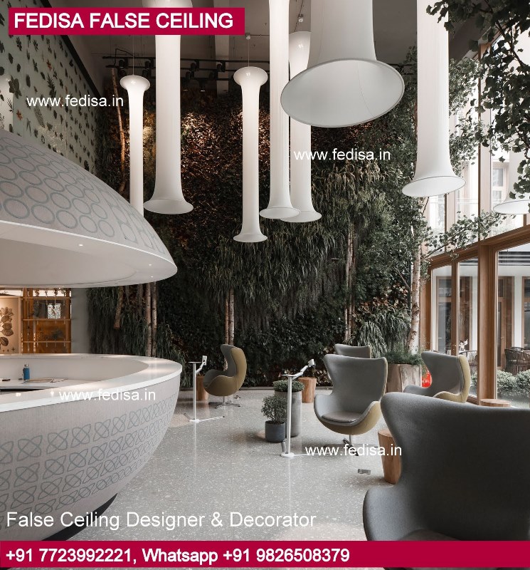 False Ceiling Design For Rectangular Hall Dining Hall Pop Design False ...